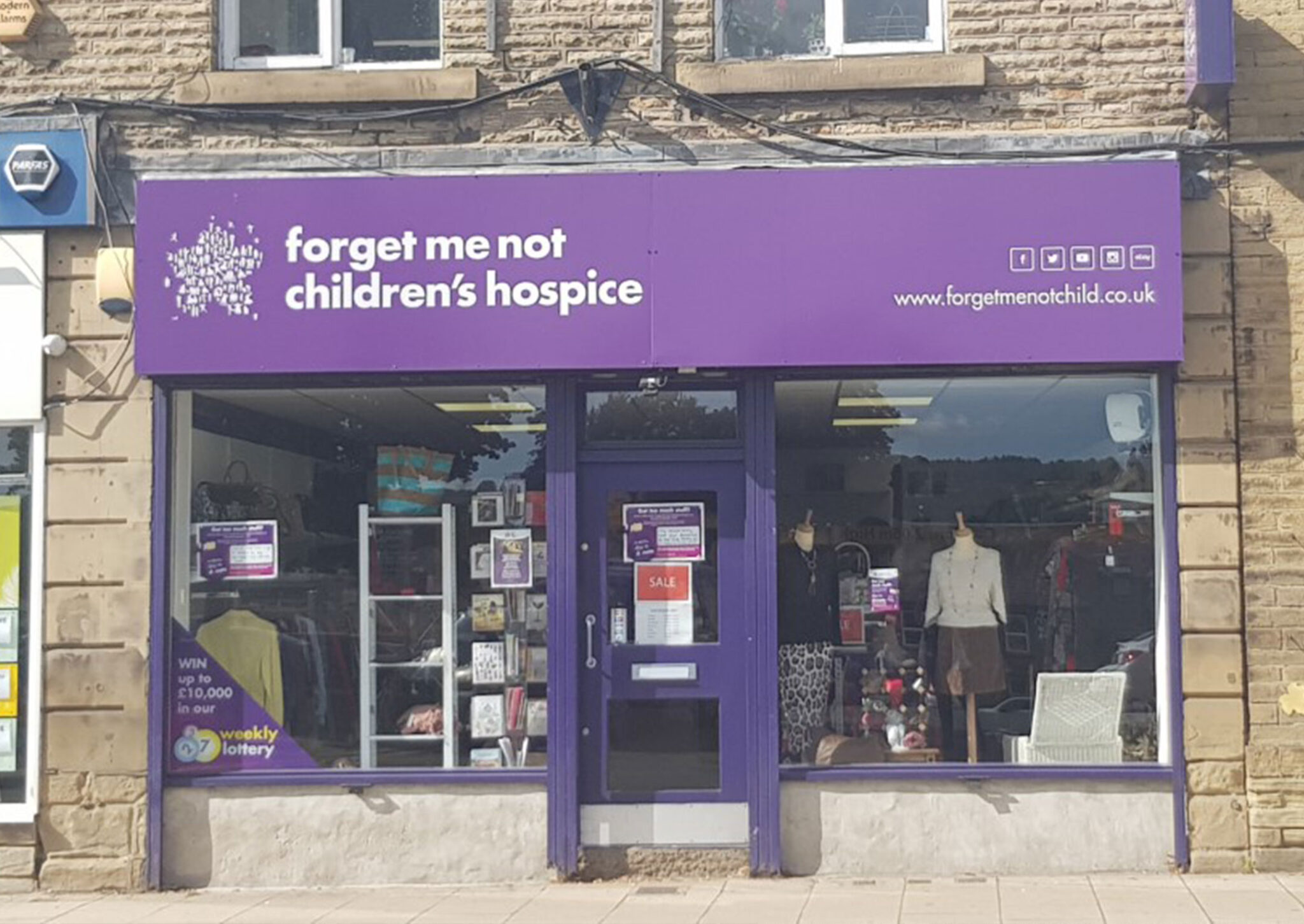 Our shops - Forget Me Not Children’s Hospice