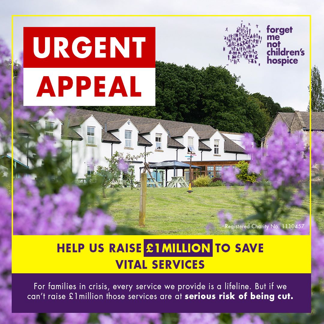 Urgent appeal launched to help fill £1million funding gap - Forget Me ...