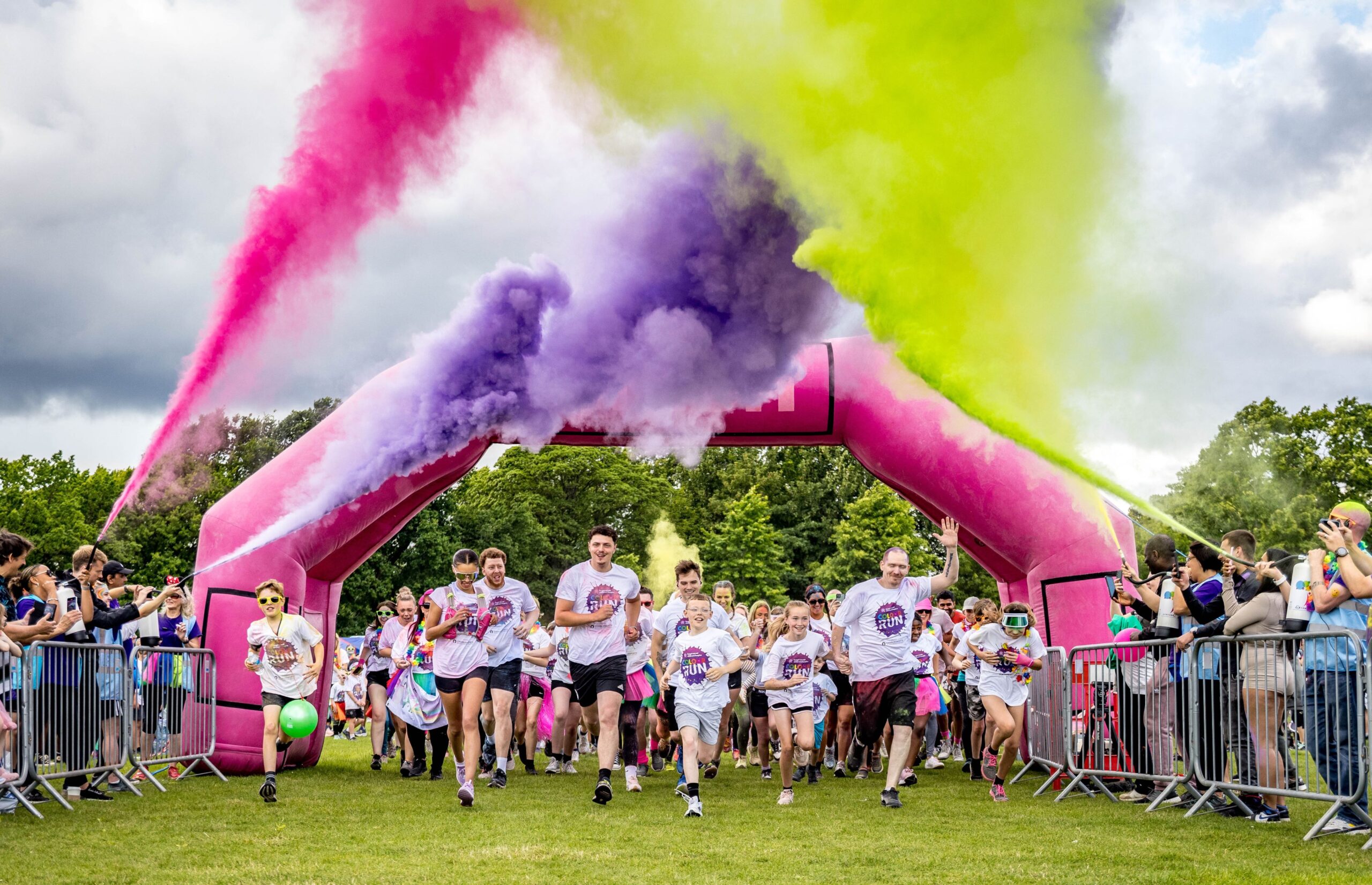 Colour Run Greenhead Park